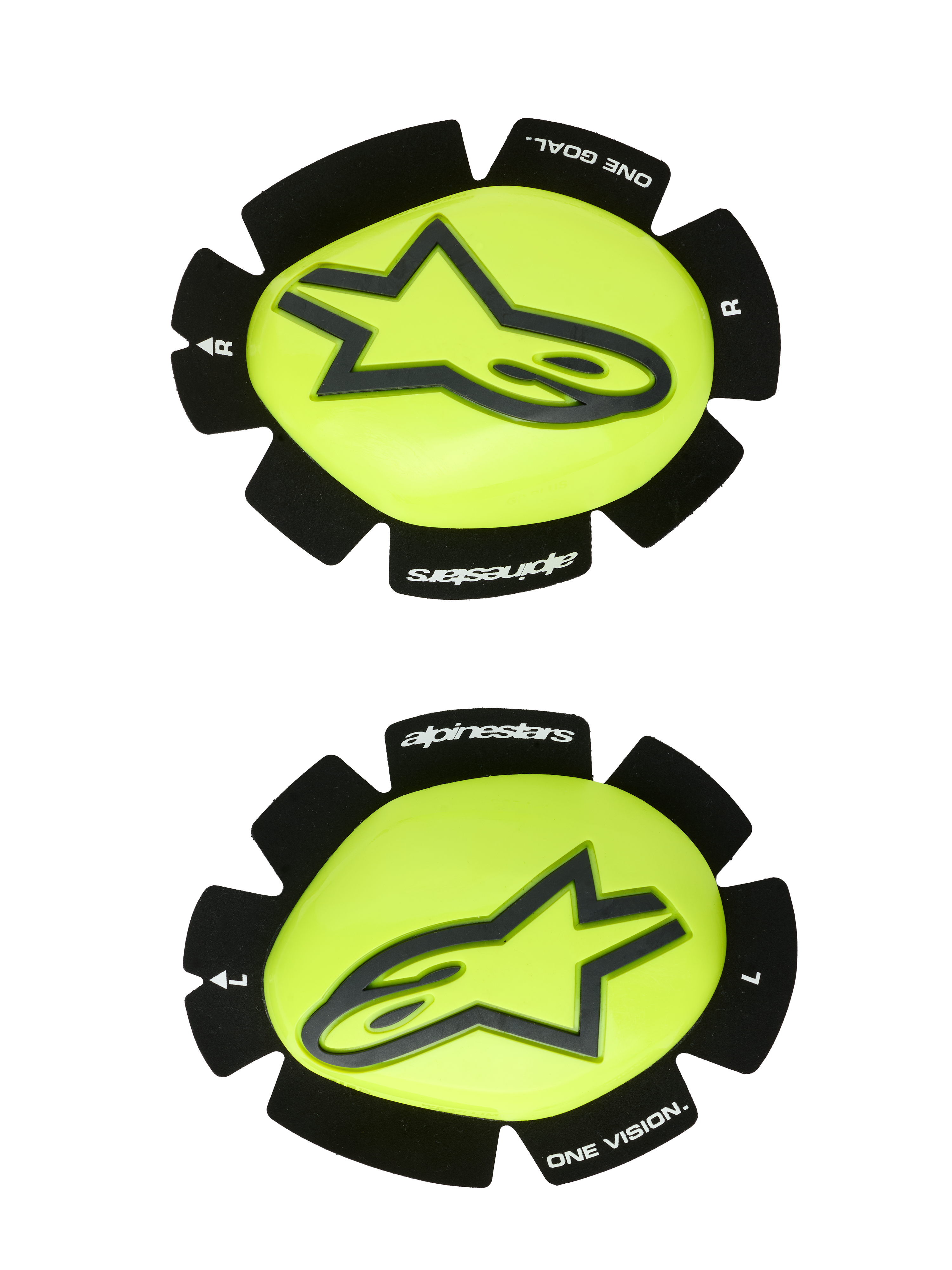 GP Plus Knee Slider - YELLOW RACING/SPORT Accessories
