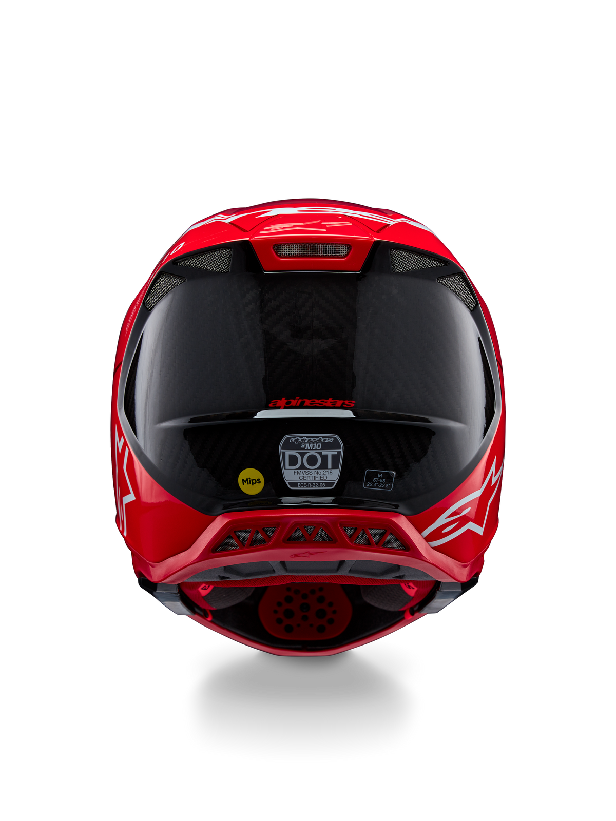 Supertech M10 Flood Helmet ECE - RED MOTOCROSS Helmets